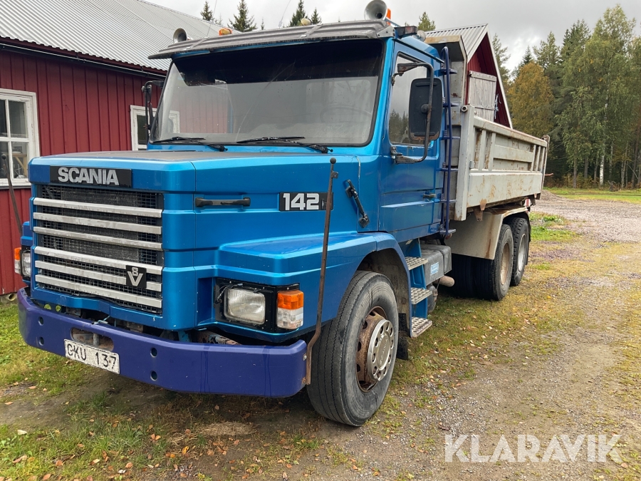 Lastbil Scania 142, Luleå, Klaravik auktioner