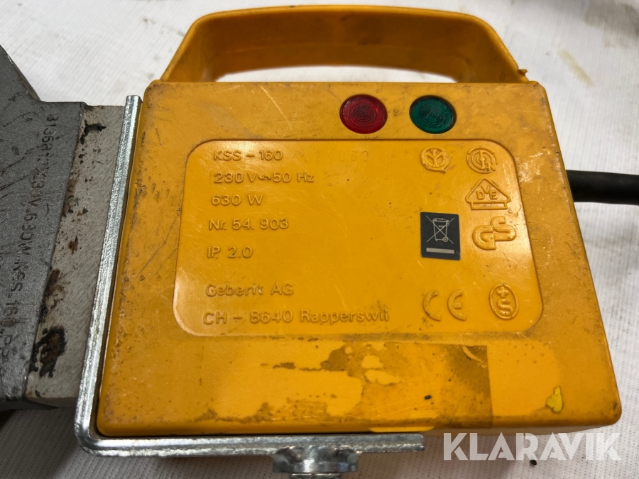 Spegelsvets Generat KSS-160, Järfälla, Klaravik auktioner