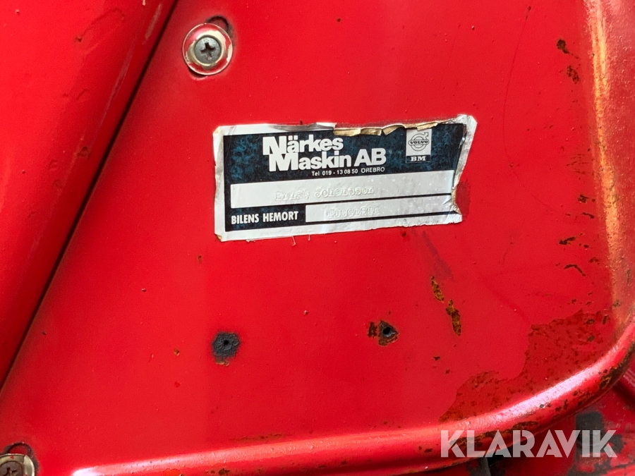 Traktor BM Volvo Boxer 350, Lekeberg, Klaravik auktioner