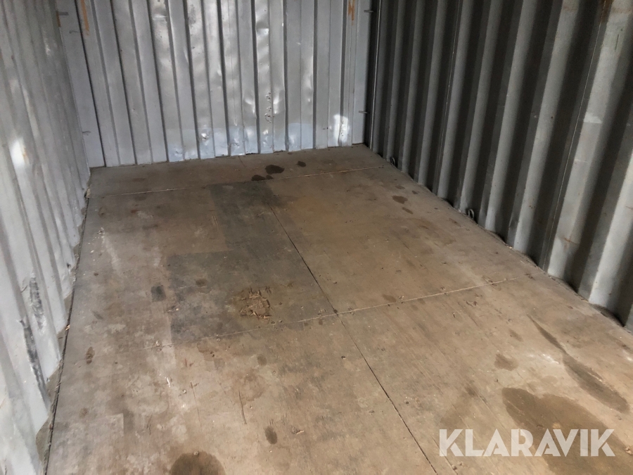 Klaravik Auktioner | Sjöcontainer 20 fots