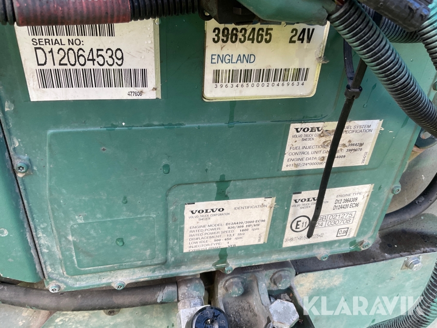 Motor Volvo D12a, Skellefteå, Klaravik auktioner