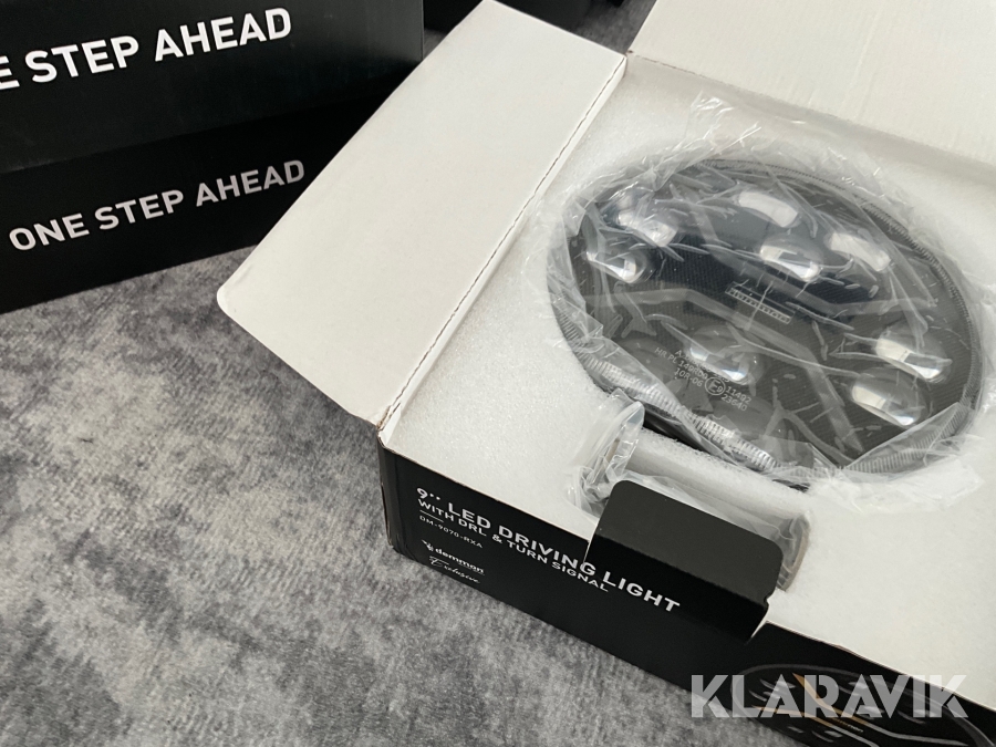 Led Extra ljus Demmon 9” Dm-9070-RXA, Gällivare, Klaravik a