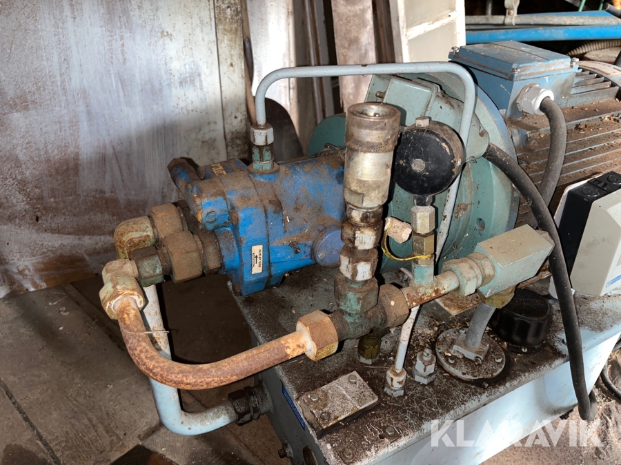Elektrisk hydraulpump, Skinnskatteberg, Klaravik auktioner