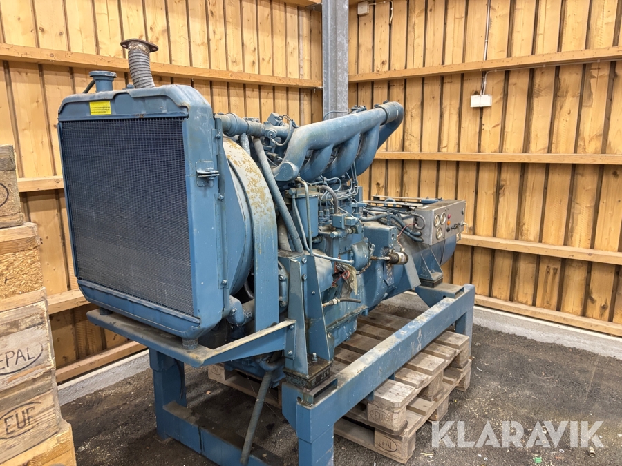 Reservkraftverk VEB IFA Motorenweke 4 VD 14,5/12-1 SRW, Näss