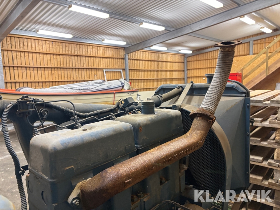 Reservkraftverk VEB IFA Motorenweke 4 VD 14,5/12-1 SRW, Näss