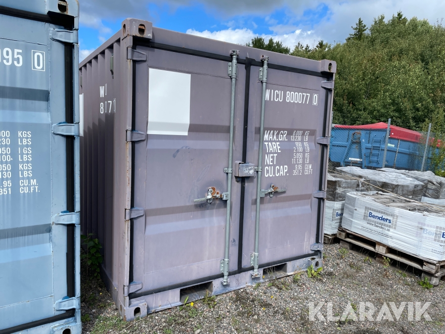 Container Wicab, Munkedal, Klaravik auktioner