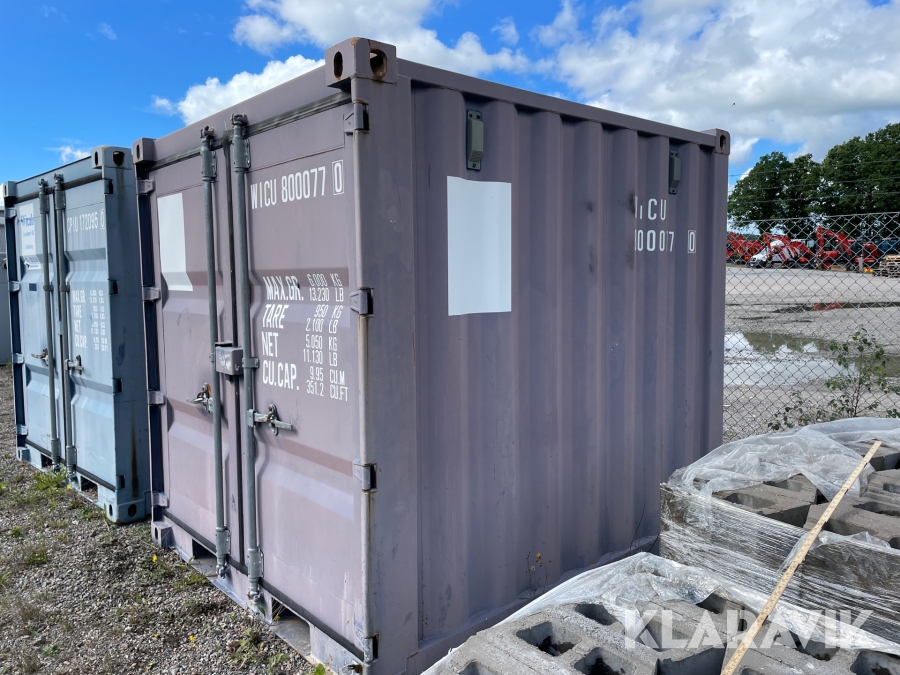 Container Wicab, Munkedal, Klaravik auktioner