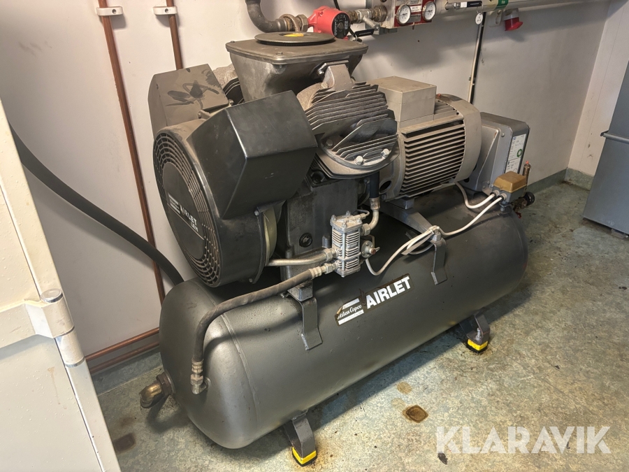 Kompressor Atlas Copco Airlet LE11, Kungsbacka, Klaravik auk