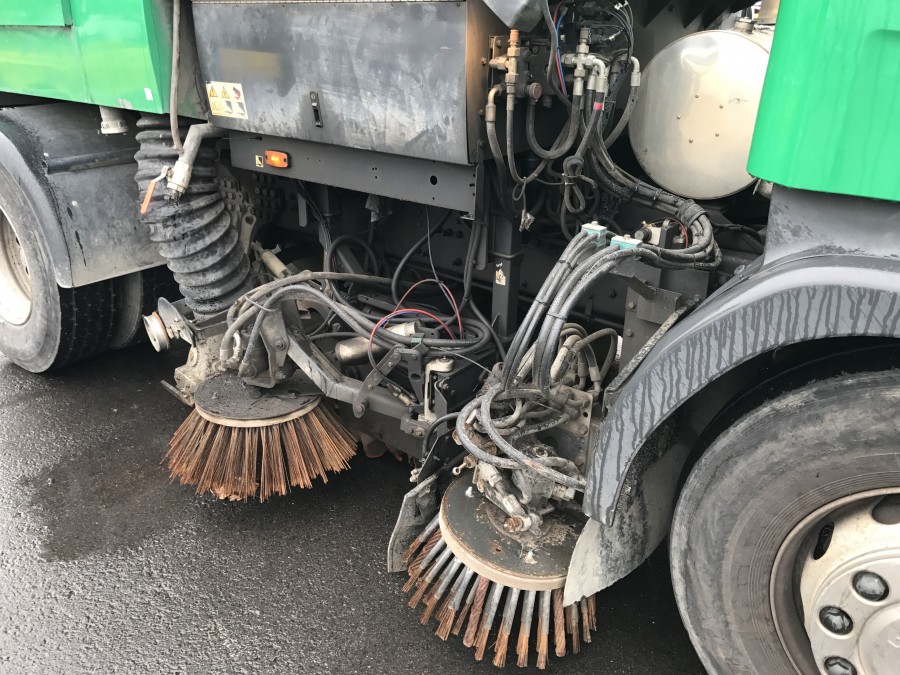 Sopmaskin Johnston Beam VT650