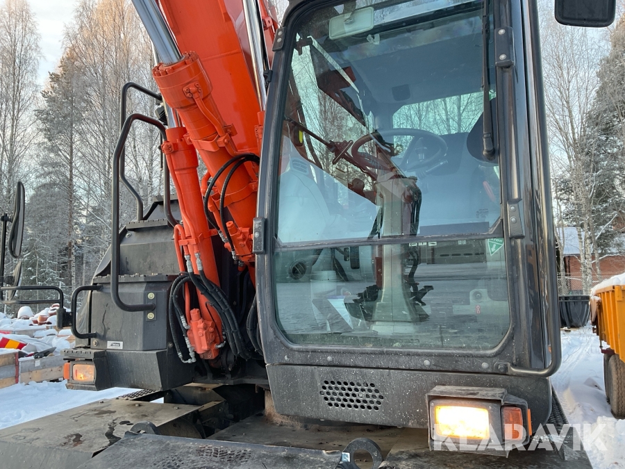 Grävmaskin Hitachi ZX140W, Orsa, Klaravik auktioner