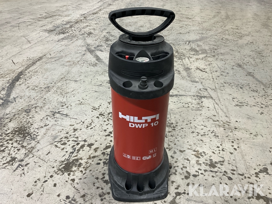 Pumpvattenmatning Hilti DWP 10, Haninge, Klaravik auktioner