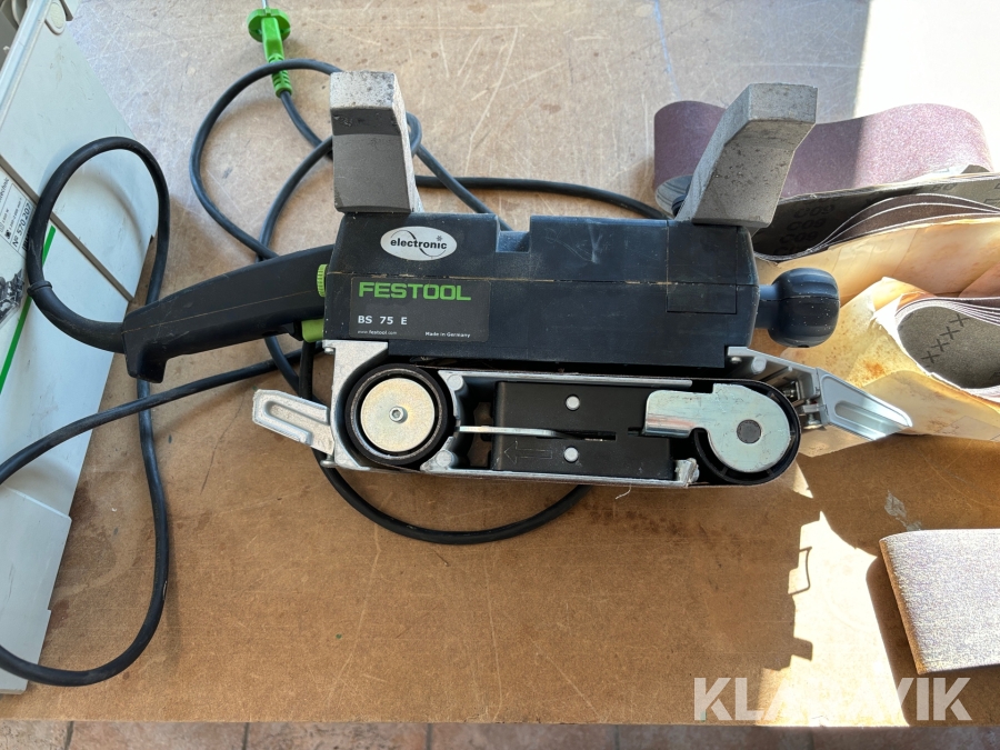 Planslip Festool BS 75 E-set, Sundsvall, Klaravik auktioner