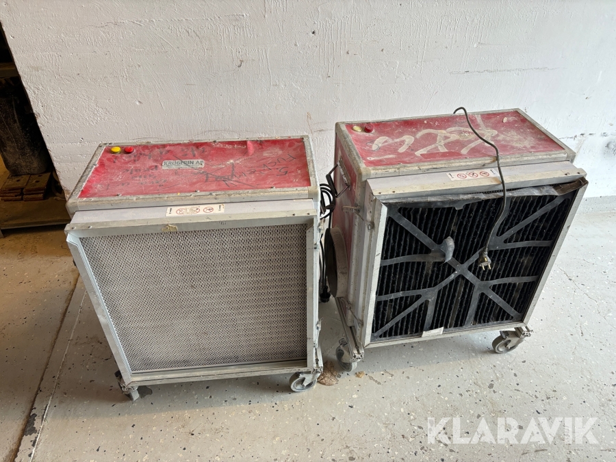 Luftrenare Pullman Ermator A2000, Stockholm, Klaravik auktio