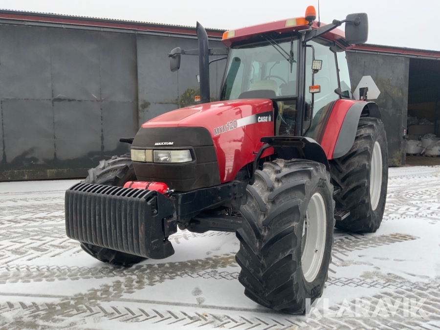 Traktor Case IH Maxxum MXM 120, Skövde, Klaravik auktioner