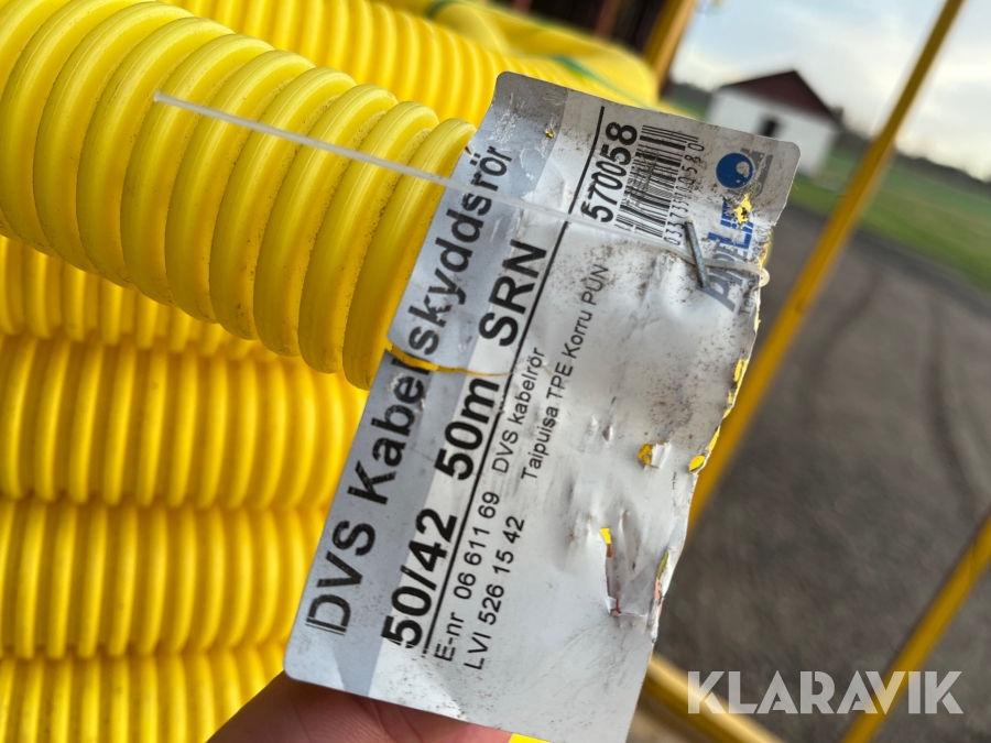 Kabelrör 100m, Linköping, Klaravik auktioner