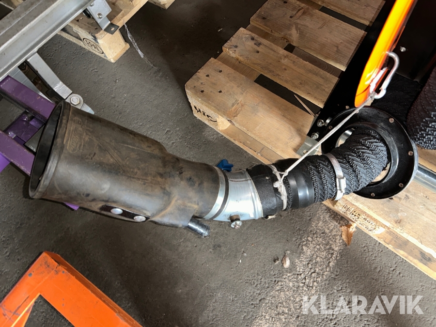 Avgasslang vinda Nederman, Trollhättan, Klaravik auktioner