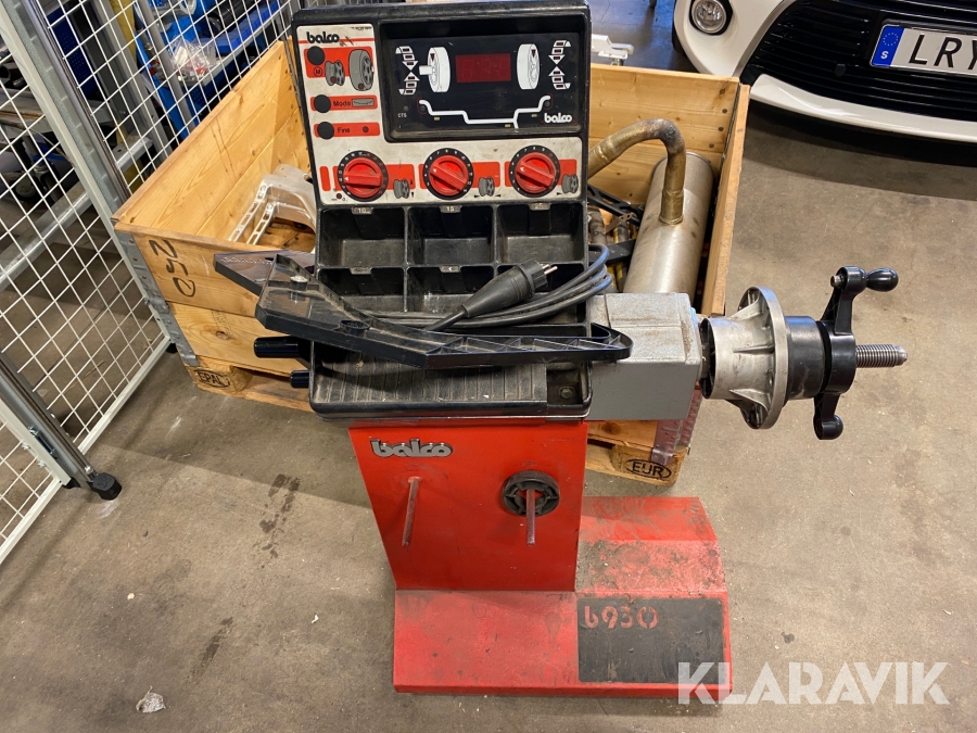 Balanseringsmaskin Balco B930, Laholm, Klaravik auktioner