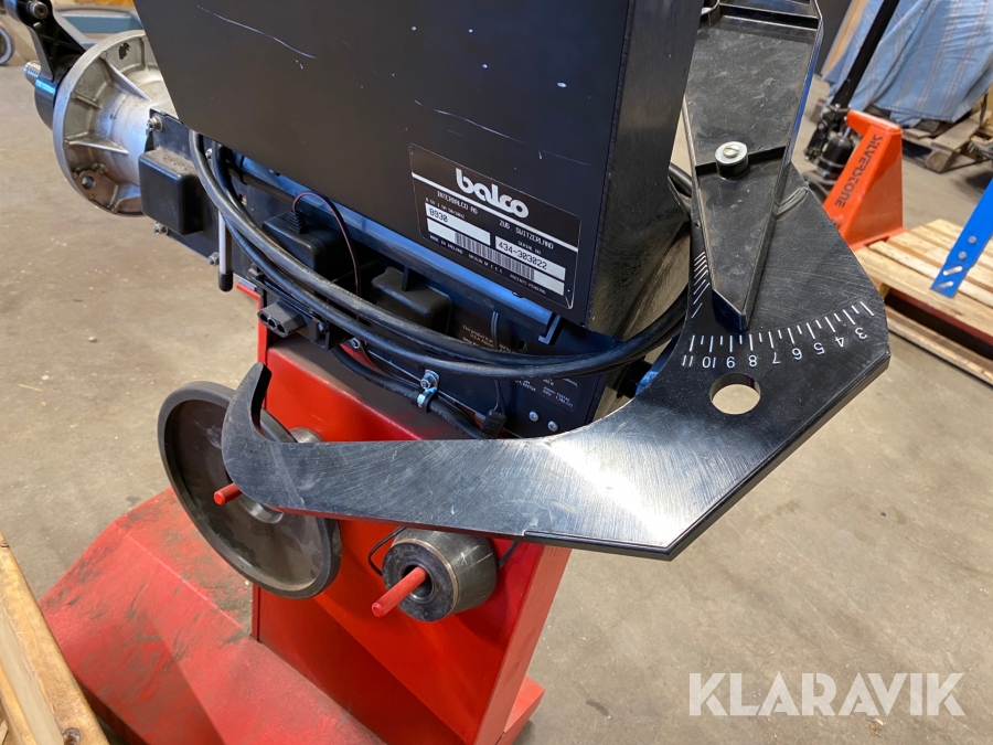 Balanseringsmaskin Balco B930, Laholm, Klaravik auktioner