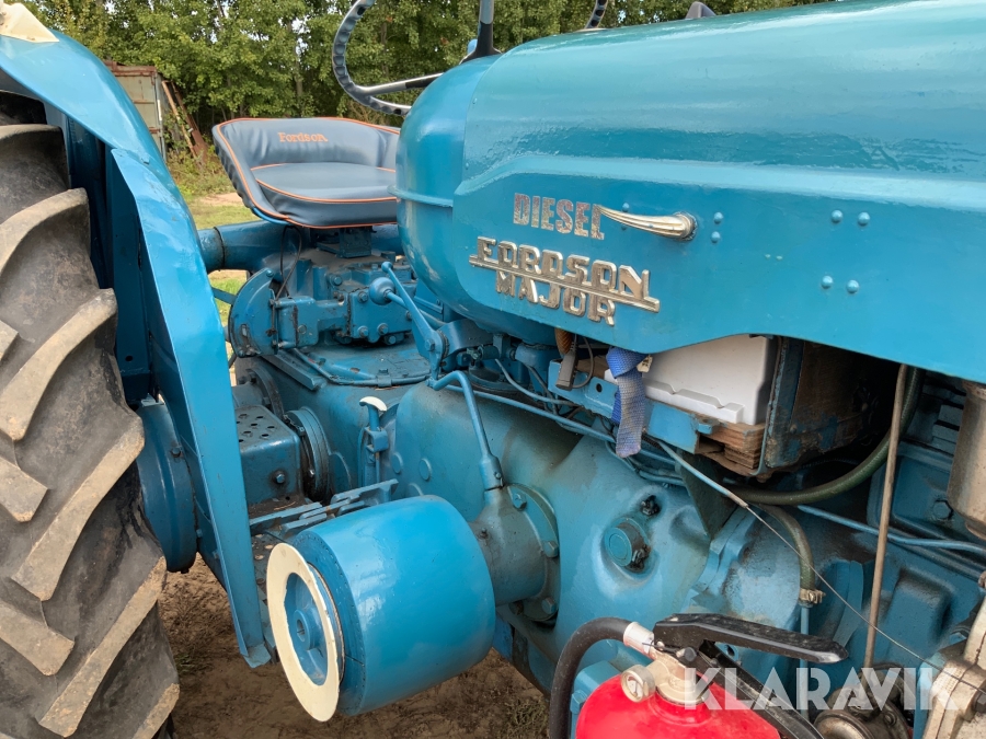 Veterantraktor Nya Fordson Major, Mörbylånga,