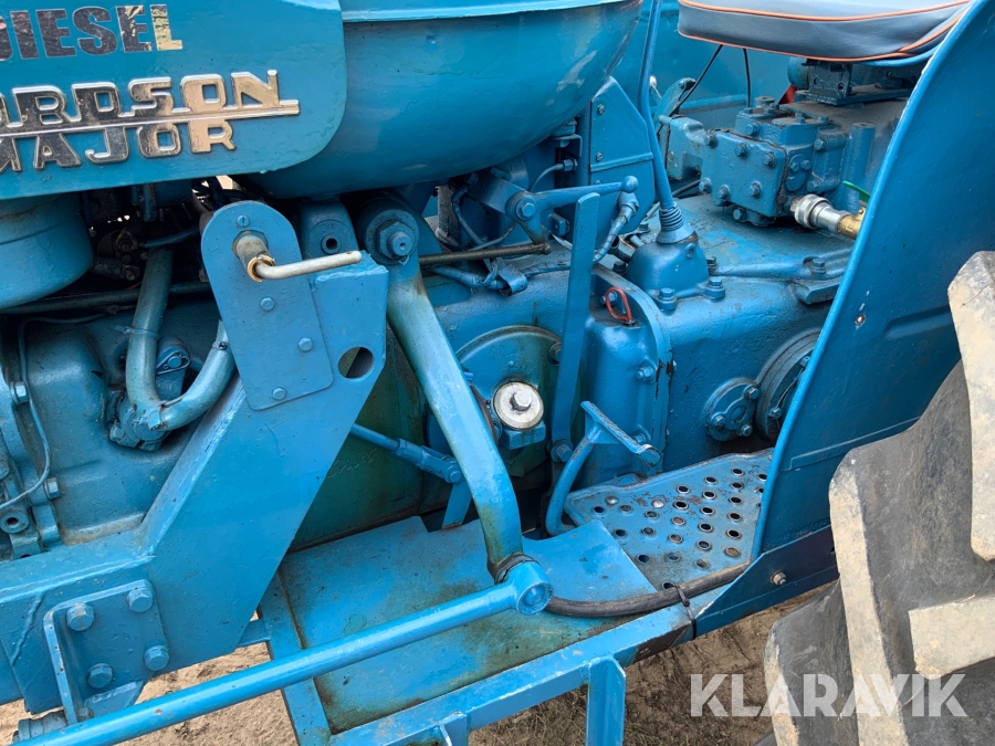 Veterantraktor Nya Fordson Major, Mörbylånga,