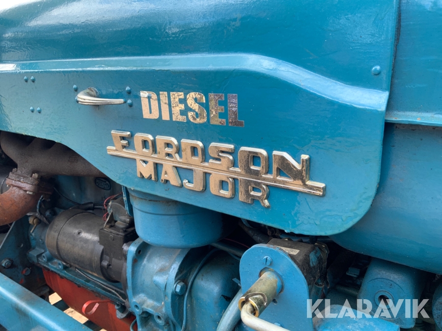 Veterantraktor Nya Fordson Major, Mörbylånga,