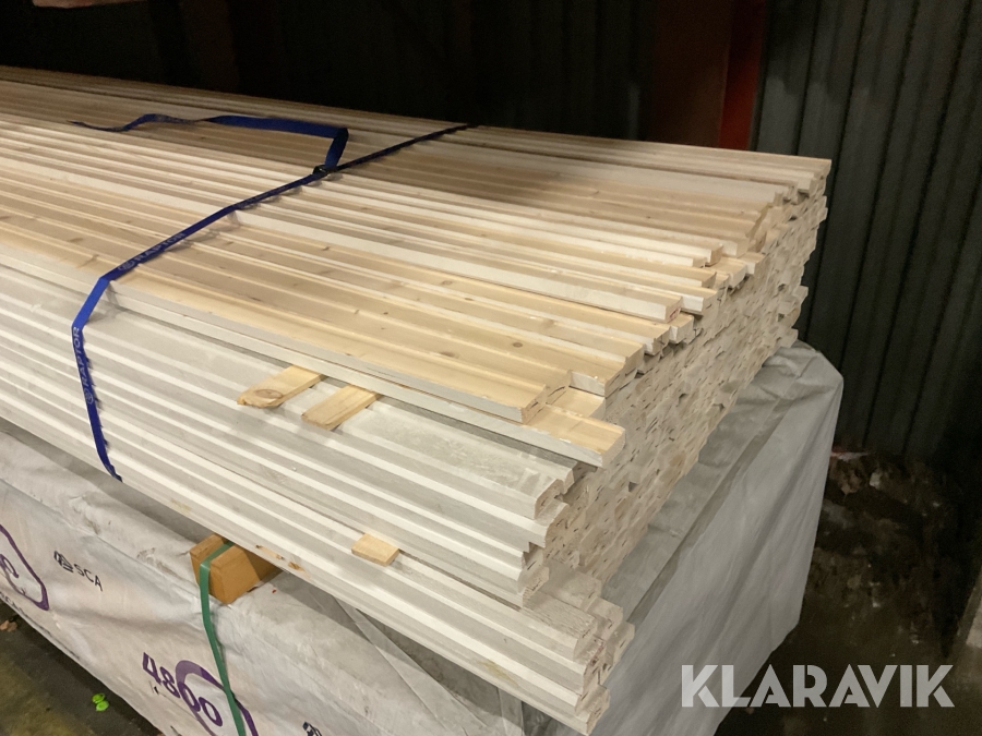 Lockläkt SCA Timber 22x45x4800, Burlöv, Klaravik auktioner