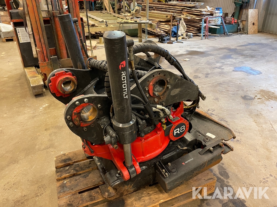 Tiltrotator Rototilt R8 med direktinfäst