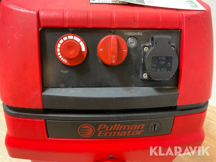 Stoftavskiljare Pullman Ermator S 25, Jönköping, Klaravik au