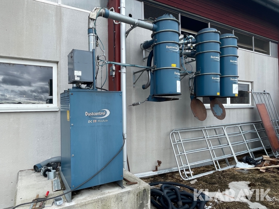 Grovdammsugare Dustcontrol DC 11 - Module, Uppsala, Klaravik