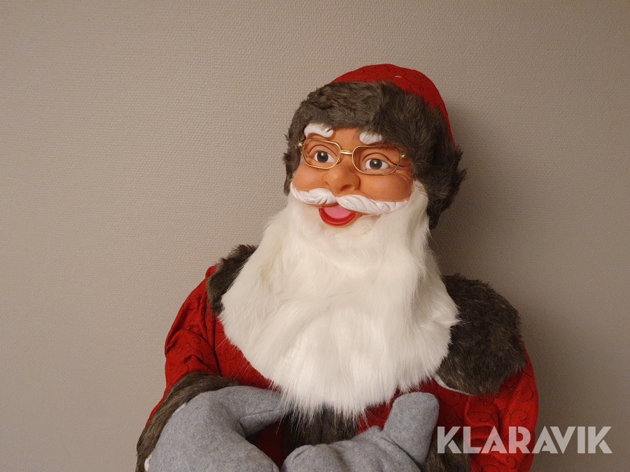 Tomte med rörelse & ljud 230V Jultomte 230V, Karlstad, Klara