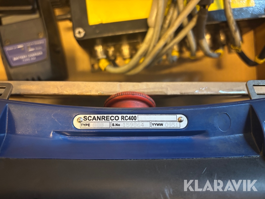 Radiostyrning till kran Scanreco RC400, Sölvesborg, Klaravik