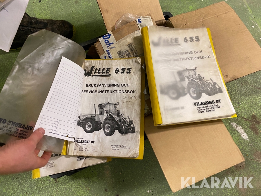 Redskapsbärare Wille 655, Mjölby, Klaravik auktioner