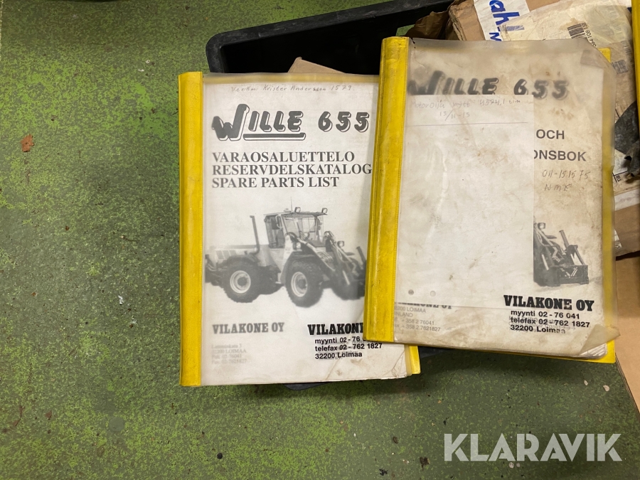 Redskapsbärare Wille 655, Mjölby, Klaravik auktioner