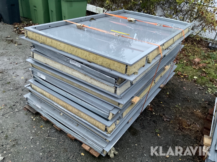 Branddörrar Daloc 13x21 & 12x21, Malmö, Klaravik auktioner