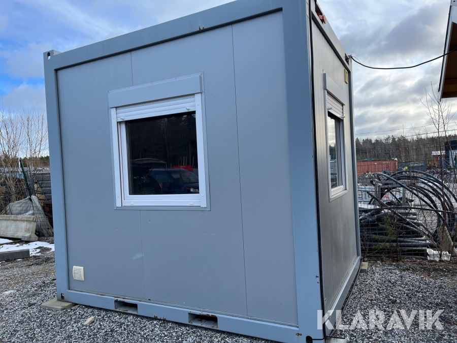 Containerbod bod sovbod kontor, Vallentuna, Klaravik auktion