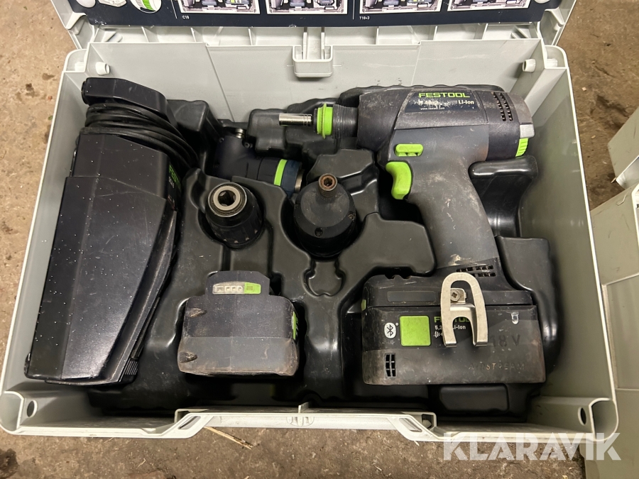 Skruvdrgare 2 st Festool C18/T18+3, Halmstad, Klaravik aukti
