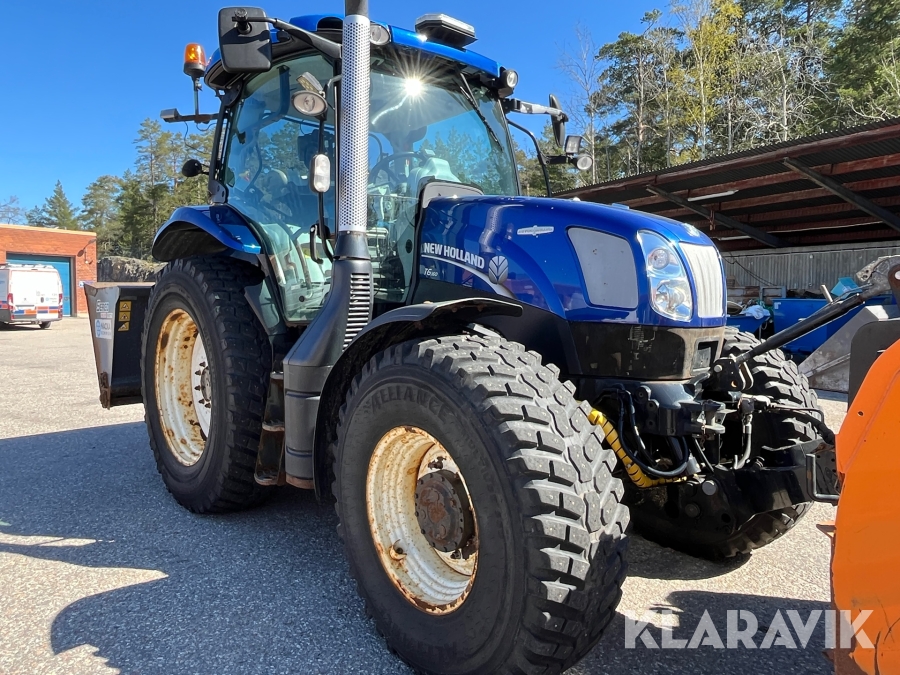 Traktor New Holland T6.160, Nacka, Klaravik auktioner