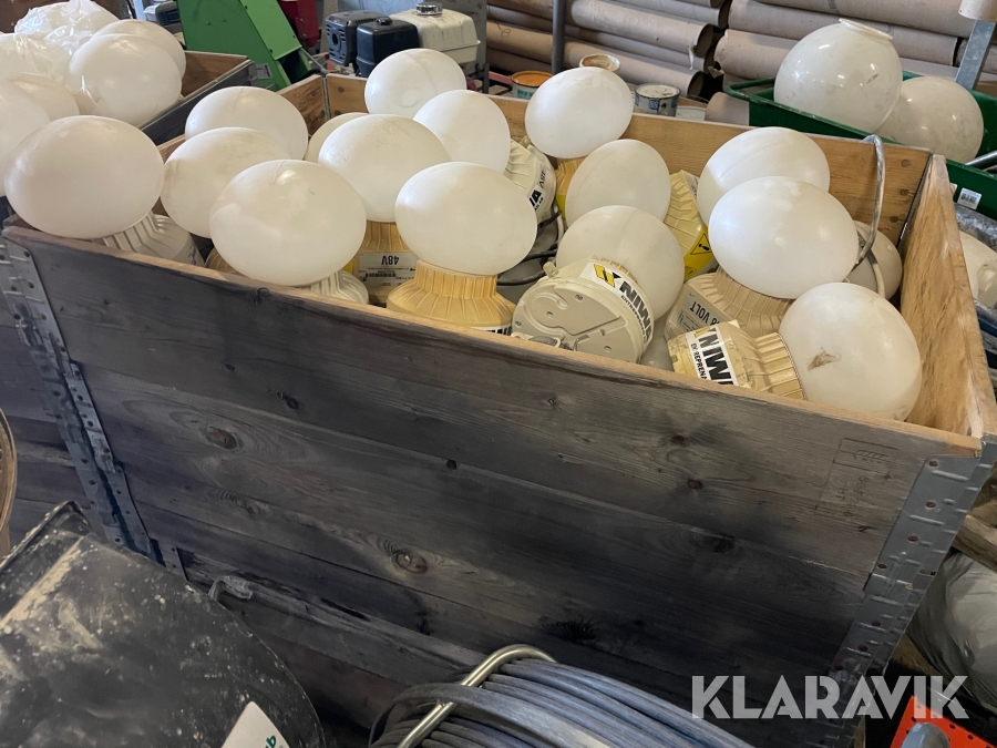 Byggbelysning El-björn, Karlstad, Klaravik auktioner