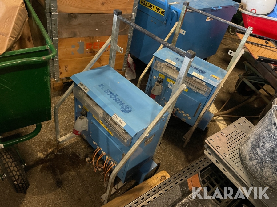 Byggbelysning El-björn, Karlstad, Klaravik auktioner