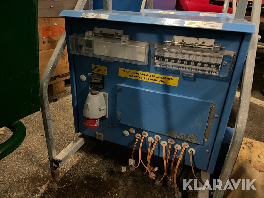 Byggbelysning El-björn, Karlstad, Klaravik auktioner