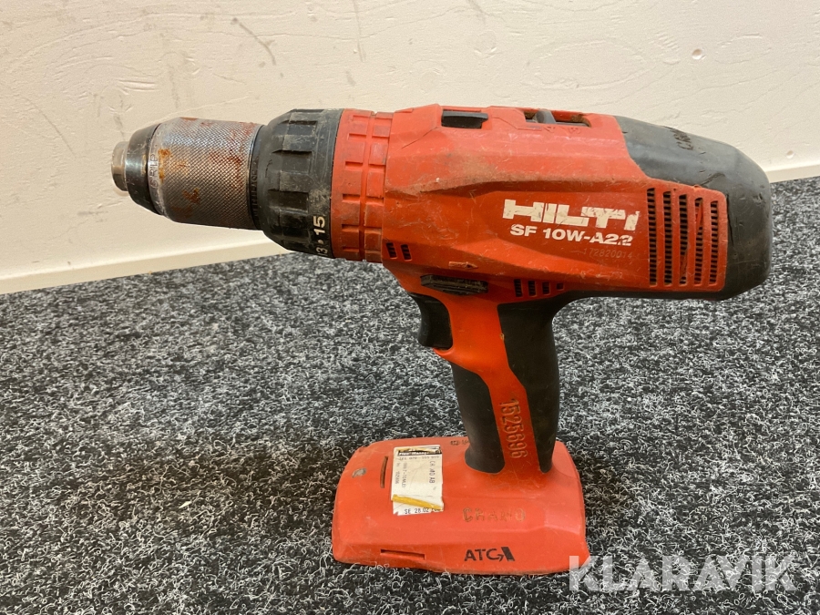 Borrskruvdragare Hilti SF 10 WA 22 , Jönköping, Klaravik auk