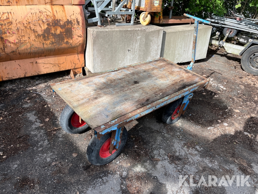 Materialvagn, Stockholm, Klaravik auktioner