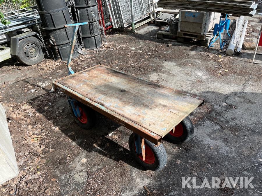 Materialvagn, Stockholm, Klaravik auktioner