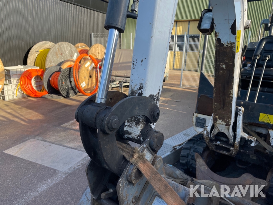 Bandgrävare Bobcat E14, Halmstad, Klaravik auktioner