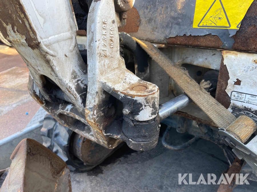 Bandgrävare Bobcat E14, Halmstad, Klaravik auktioner