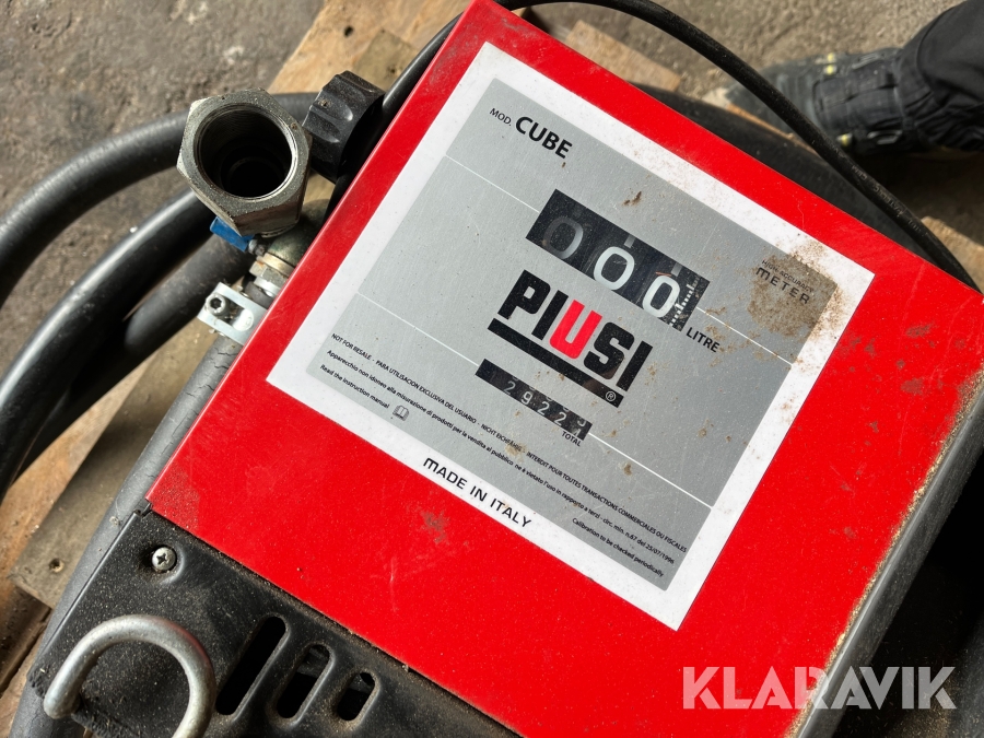 Tankningspump Puisi Cube 56/33, Karlsborg, Klaravik auktione