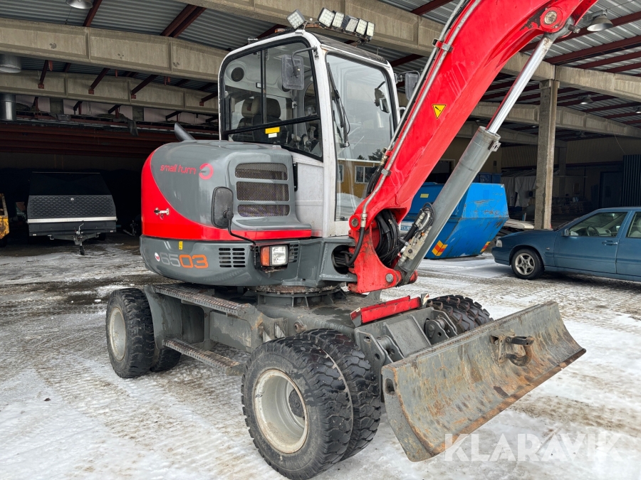 Hjulgrävare Wacker Neuson 6503, Strömsund, Klaravik auktione