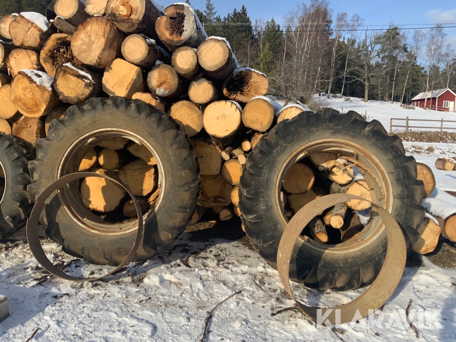 Dubbelmontage Goodyear 16.9-38, Gnesta, Klaravik auktioner