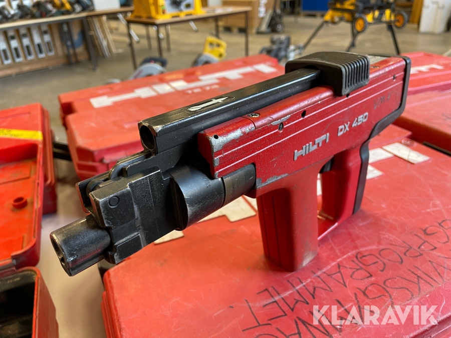 Bultpistol Hilti DX450, Västervik, Klaravik auktioner