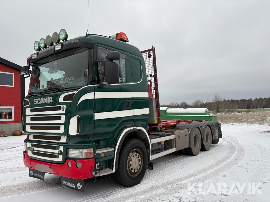 Lastväxlare Scania R500 LB 8X4*4HHA, Säffle, Klaravik auktio